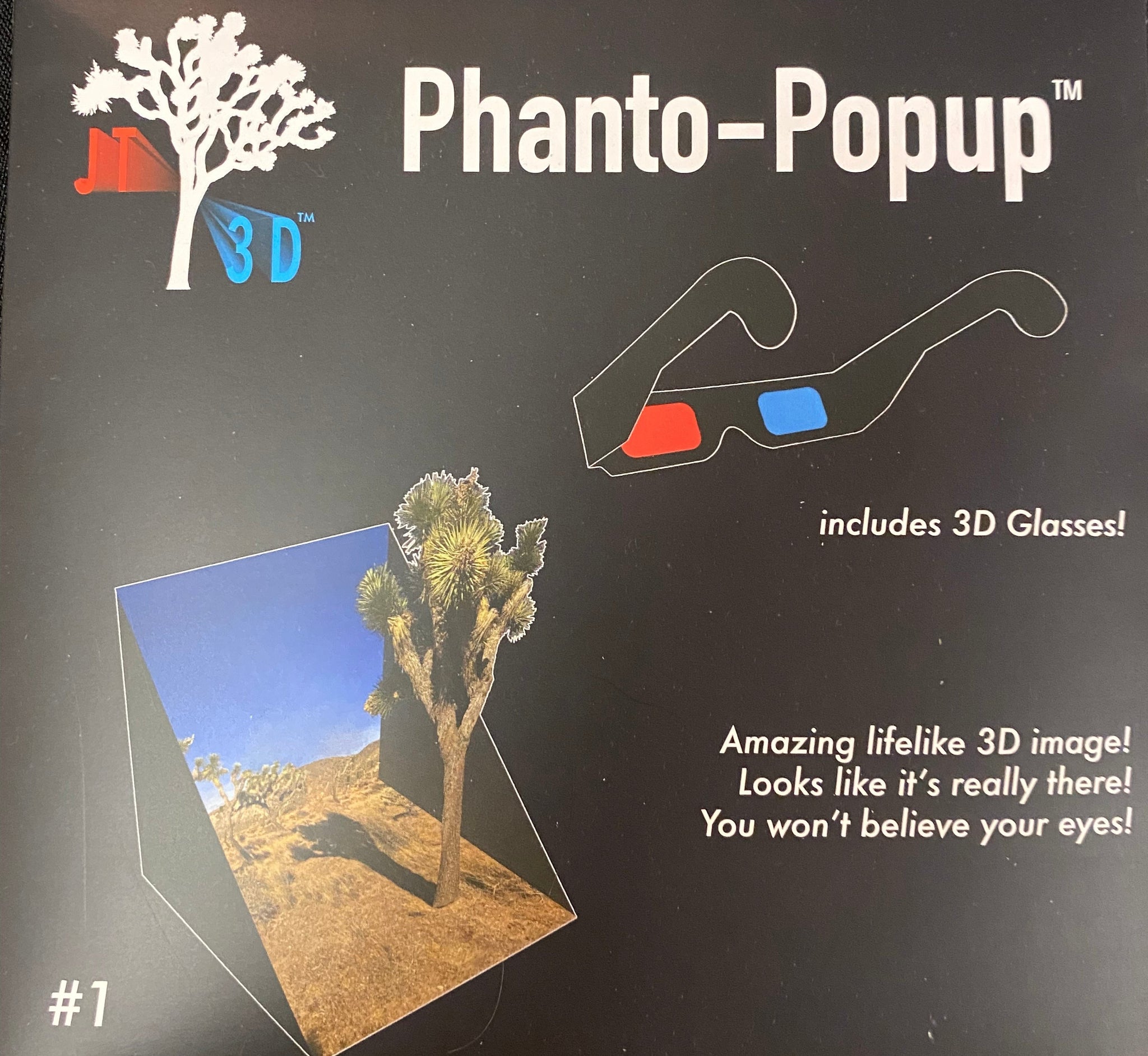 Phanto-Popup Joshua Tree Complete 6 Card Set – Berezin 3D Gear